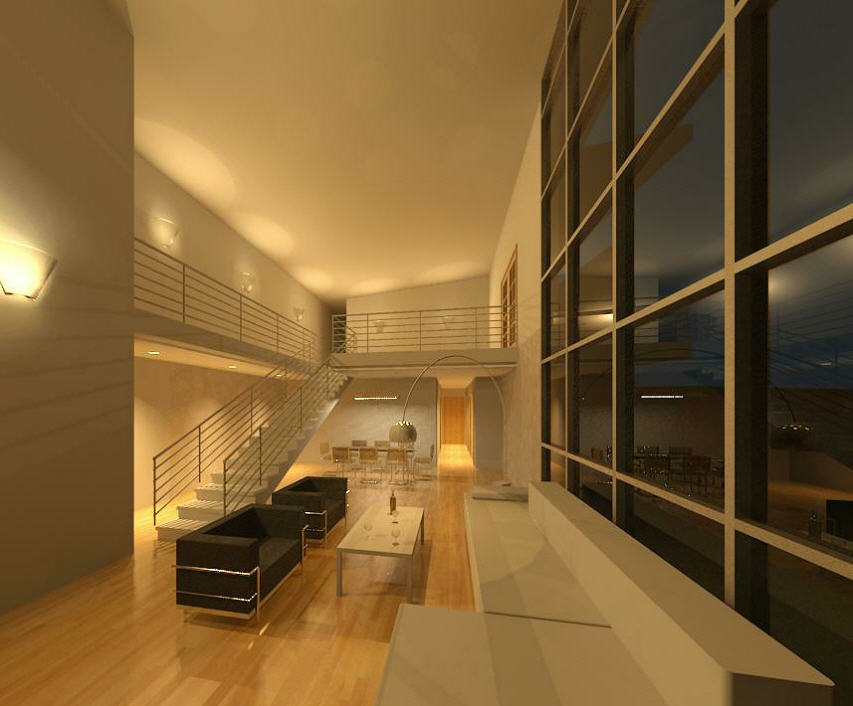 Modelado en Revit, Max, Photoshop y otros: Edición de un render de Revit