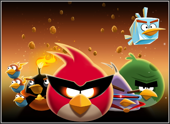 Foto de los Angry Birds en el space - Imagui