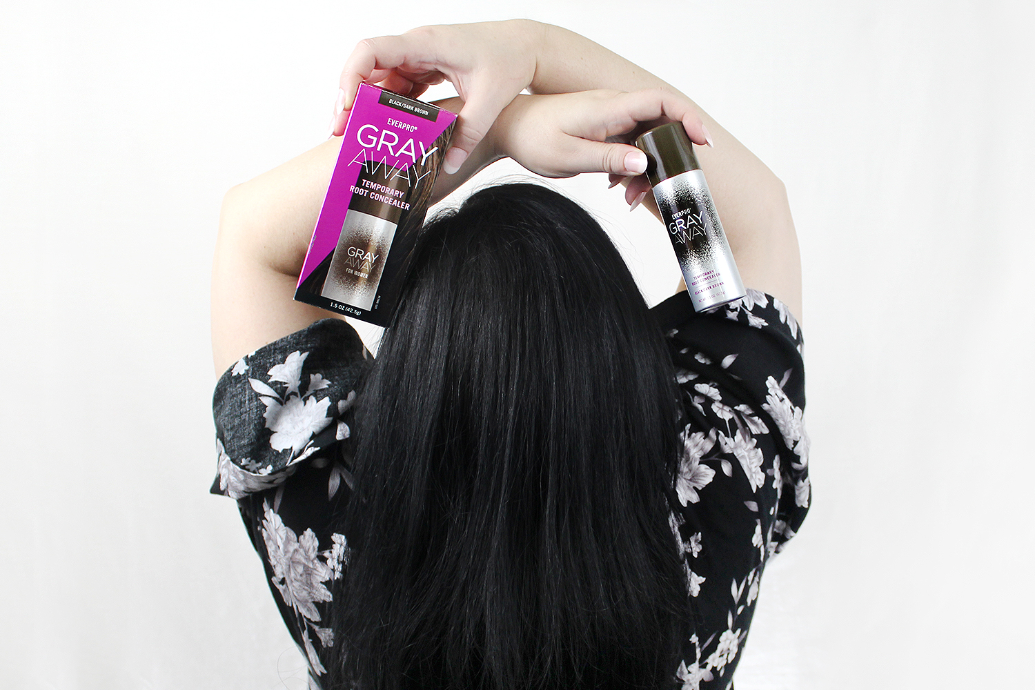 Southern Mom Loves: I Tried Gray Away Temporary Root Concealer Spray ...