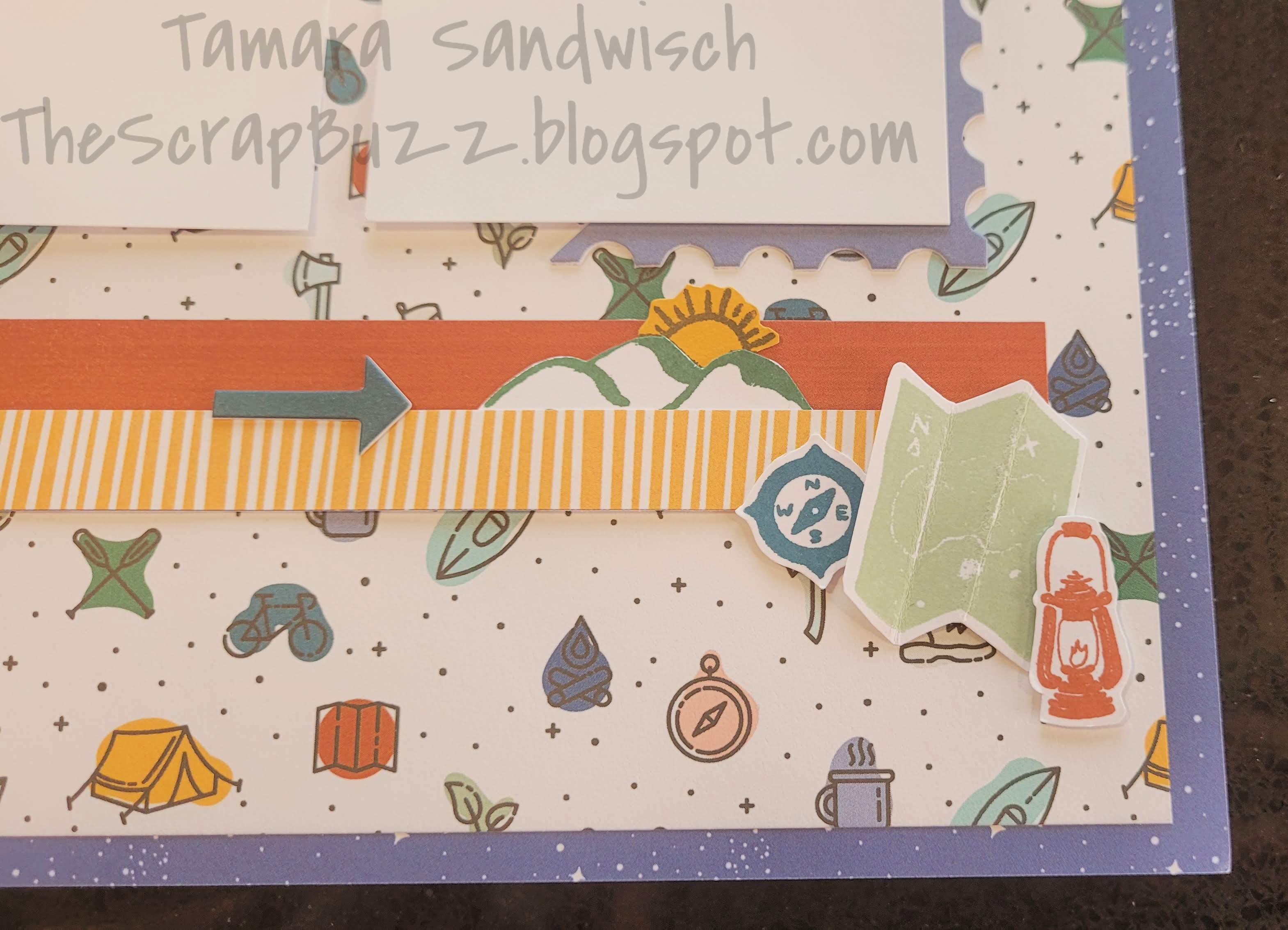 The Scrap Buzz: Anything Goes - CTMH Technique Blog Hop