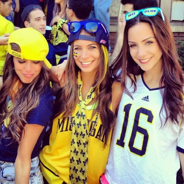 Touch the Banner: Attractive Michigan Girls of the Week