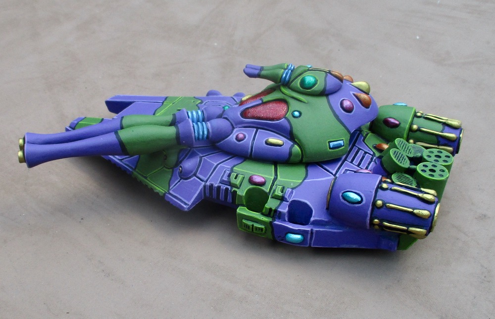 Tim's Miniature Wargaming Blog: Eldar Tempest Heavy Grav Tank