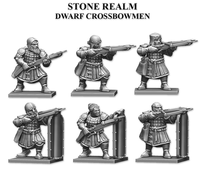 Tabletop Fix: Fireforge Games - Stone Realm: Hard plastic dwarves ...