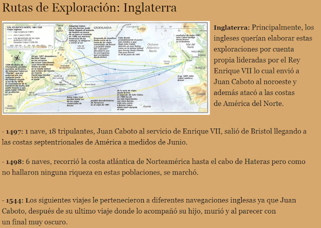 EXPLORACIONES GEOGRÁFICAS XV-XVI-Mapas o Rutas y Consecuencias