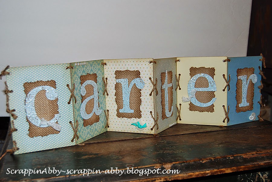 3 Girl JAM: Baby Name Board