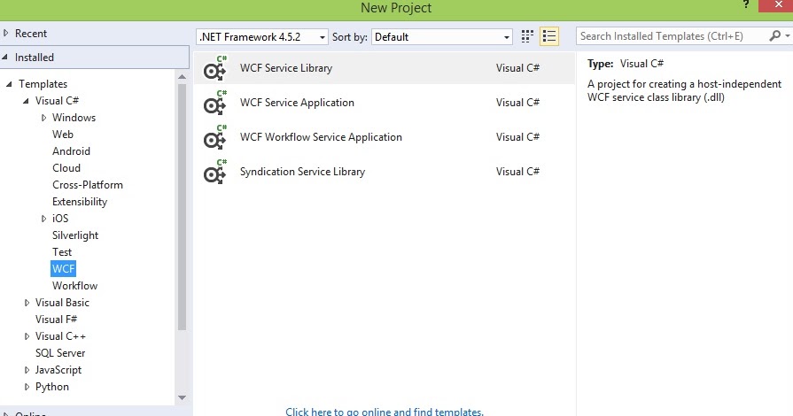 How to create a WCF Service using Visual Studio 2015 ~ A Developer ...