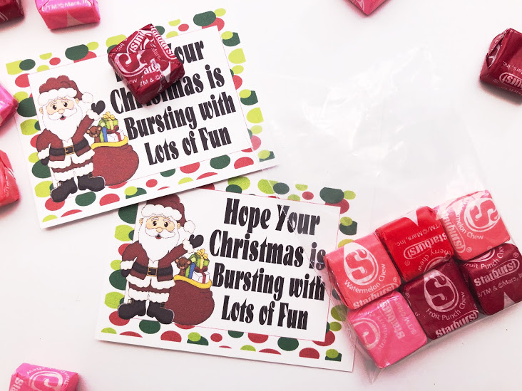DIY Party Mom: Printable Candy Gift Tag that's Bursting with Fun