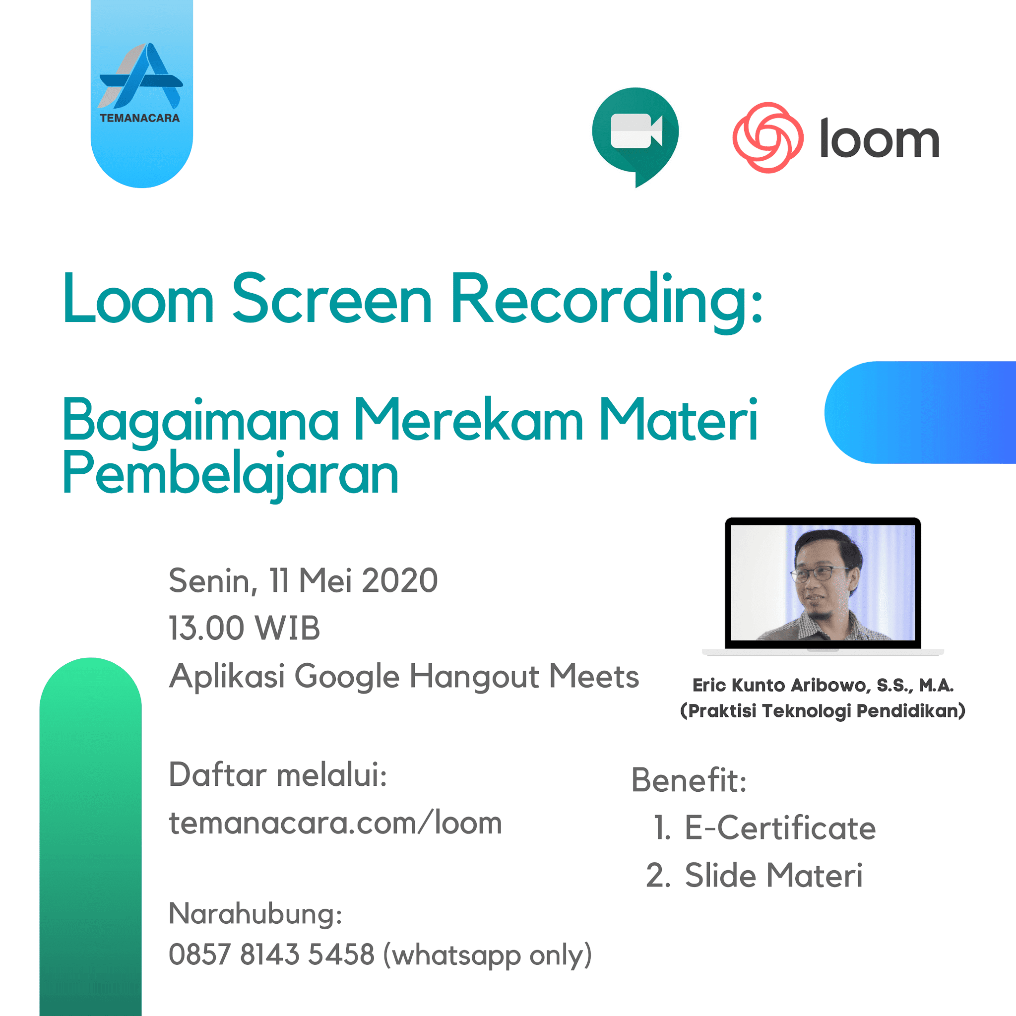 Webinar Loom Screen Recorder: Bagaimana Merekam Materi Pembelajaran