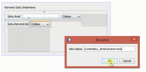 Membuat Program Konversi Suhu dengan Java Swing menggunakan NetBeans ...