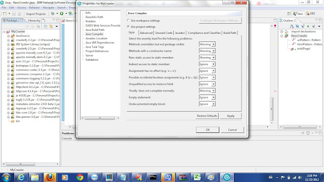 ERROR - The method is undefined for the type - Updating JDK Compliance ...
