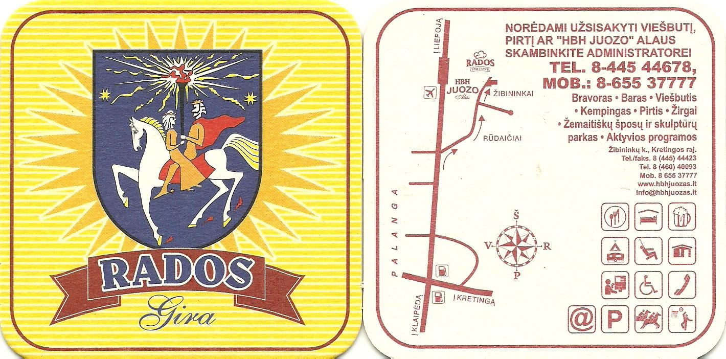 The Beer Collector: Rados