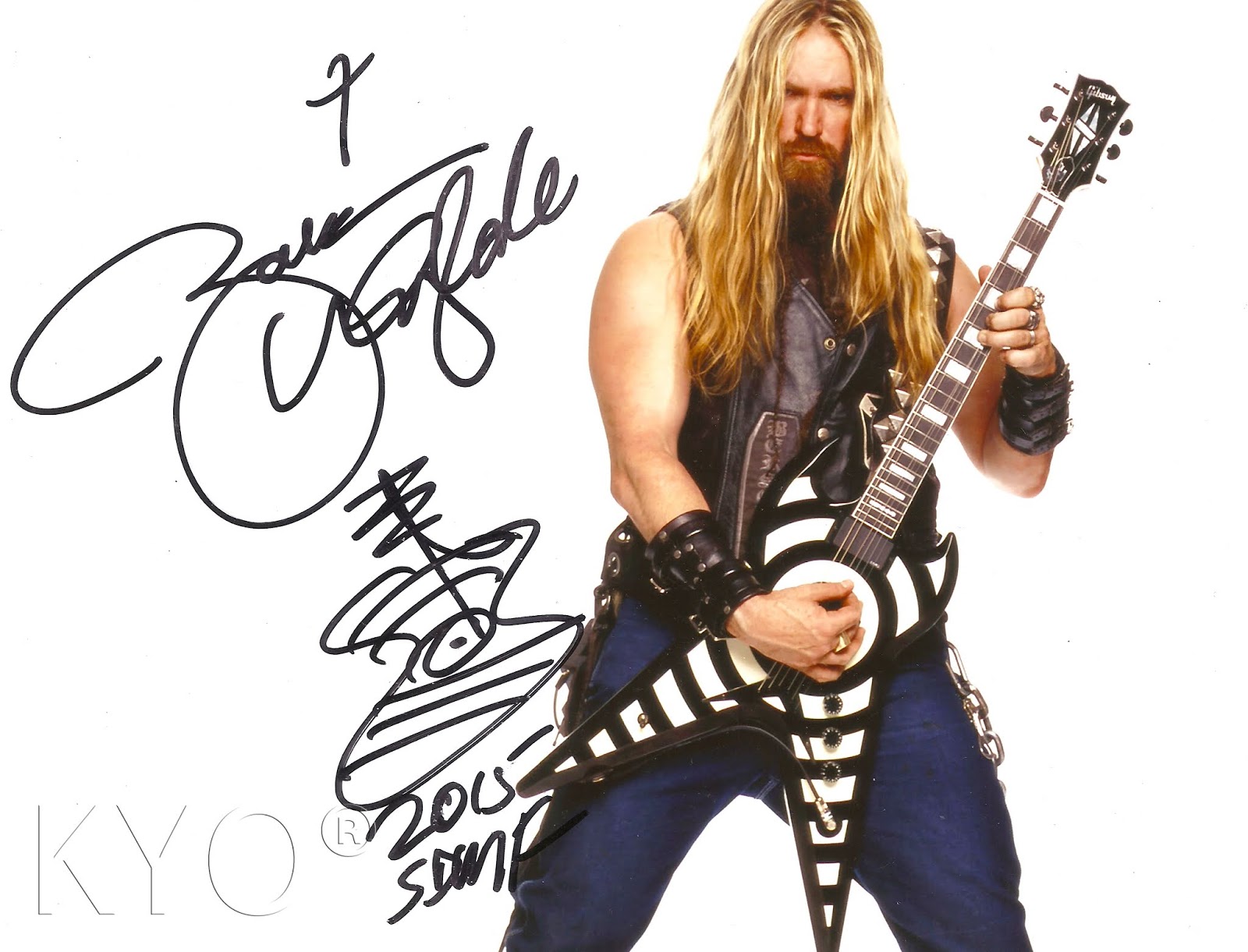 Chris Autographs: Zakk Wylde