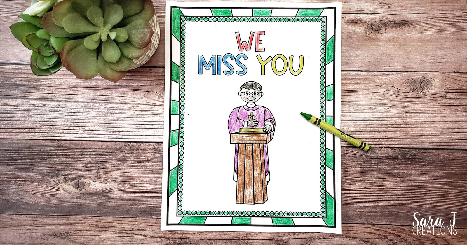 Uplifting Catholic Priests with Free Printable Thank You Notes | Sara J ...