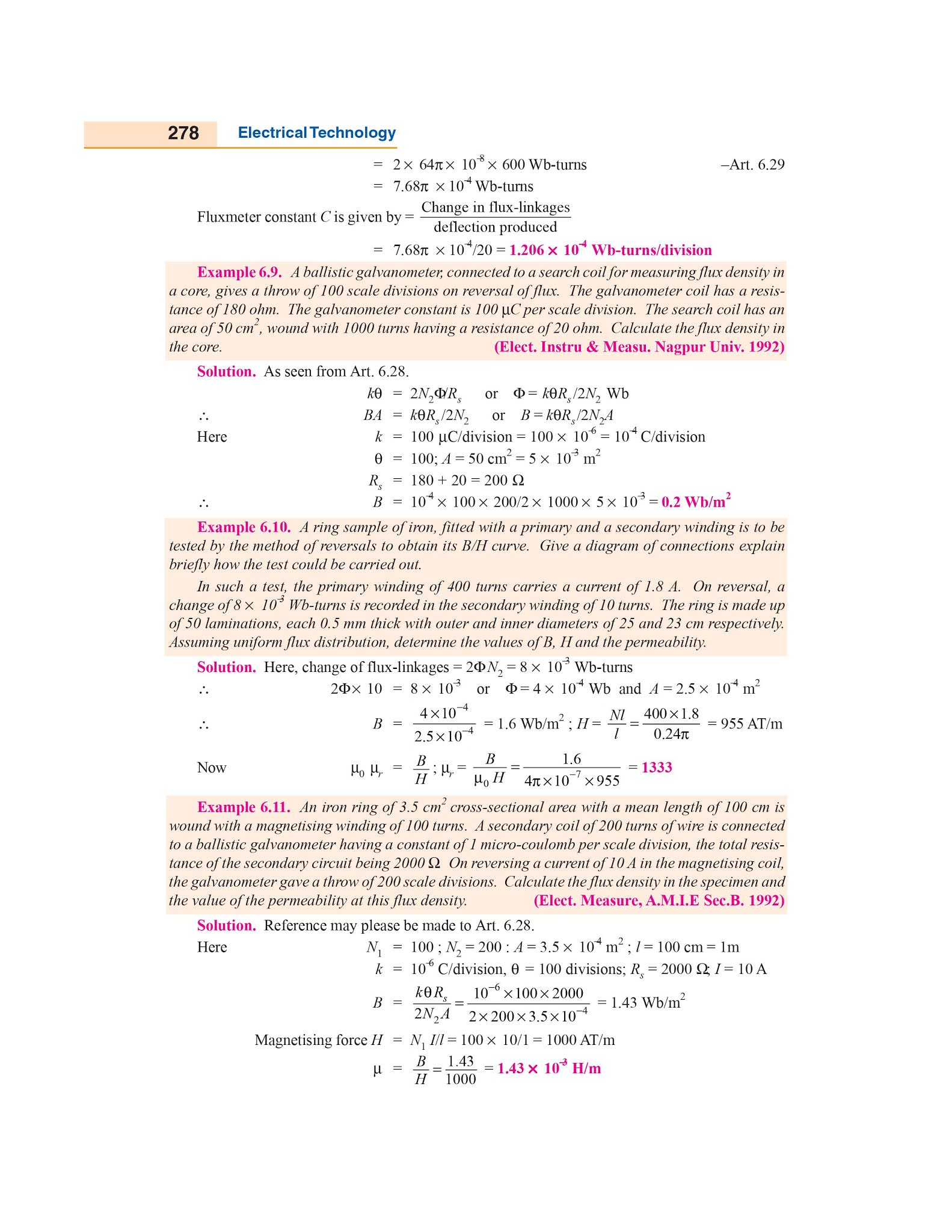 ELECTRICALDON: MAGNETISM AND ELECTRO-MAGNETISM CH-6