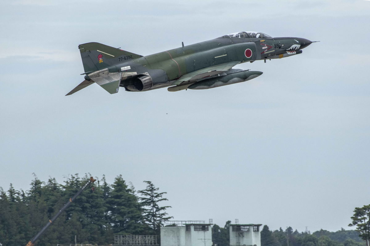 自遊な時間: 百里基地4 RF-4E，RF-4EJ 離陸