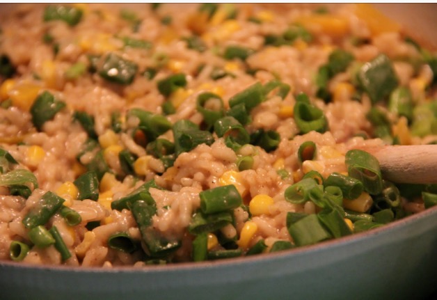 Mexican Risotto - Kendra's Kampfire