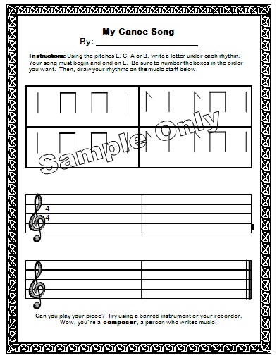 The Sweetest Melody: Low La Improvisation/Composition Activity