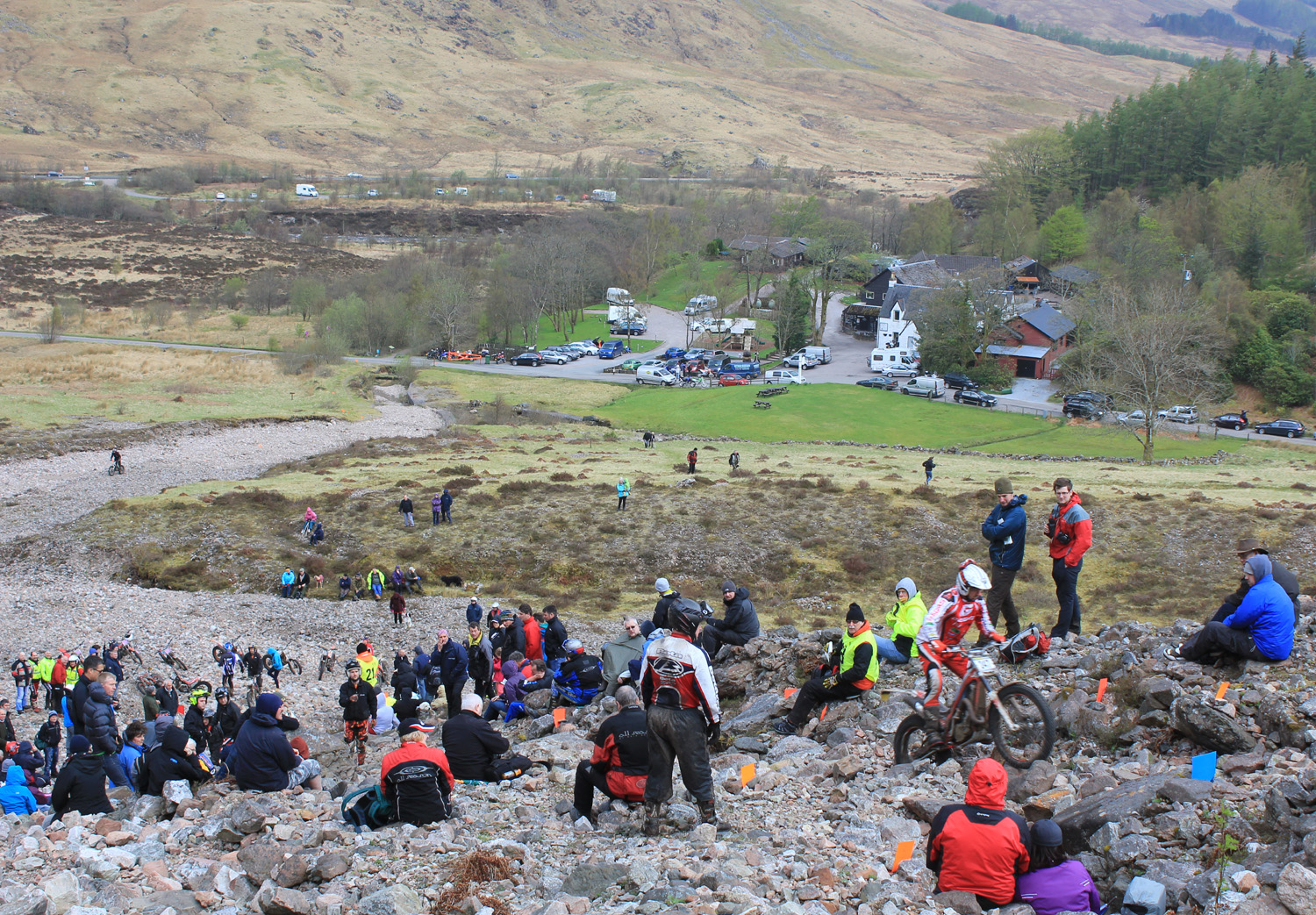 Glencoe Scotland: SSDT visit Clachaig Gully