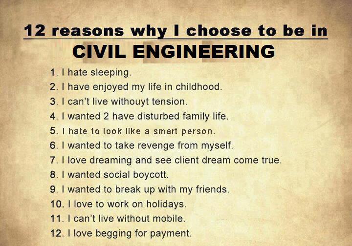 site-inspection@blogspot.com: 12 REASONS WHY I CHOOSE TO BE A CIVIL ...