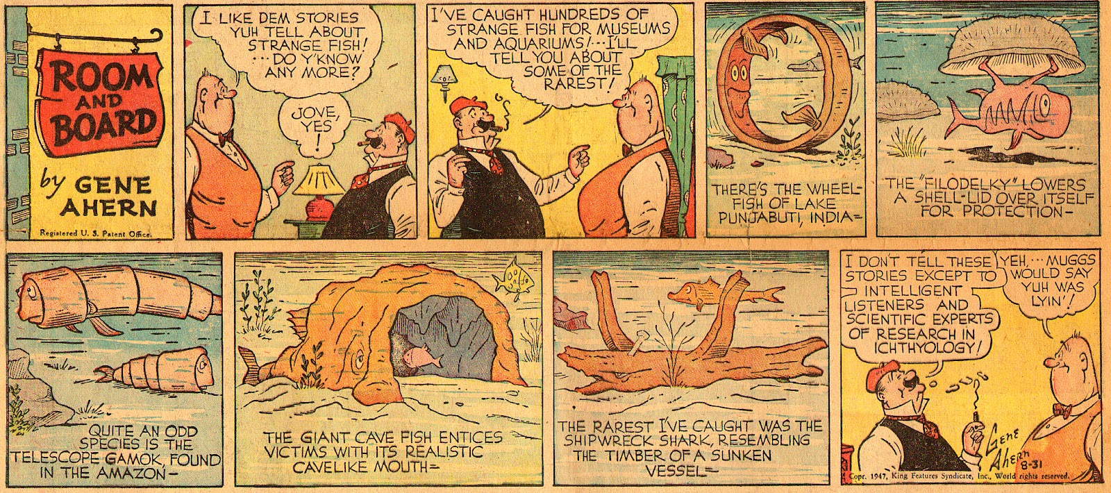 Screwball Comics: Gene Ahern's Icthyological Screwballism