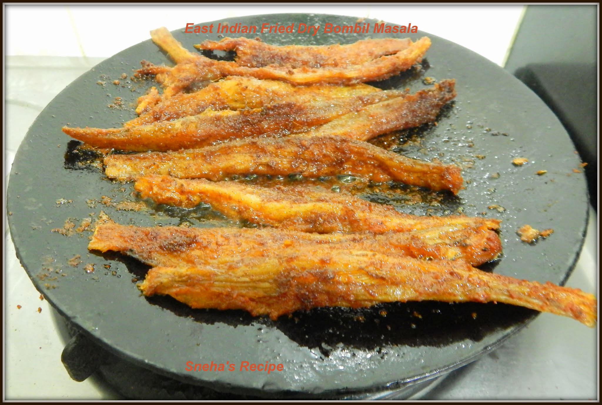 East Indian Fried Dry Bombil Masala#FishFriday - Sneha's Recipe