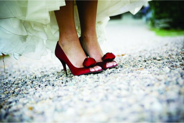 bridal style and wedding ideas: The Presence of Bold Red in Red Bridal ...