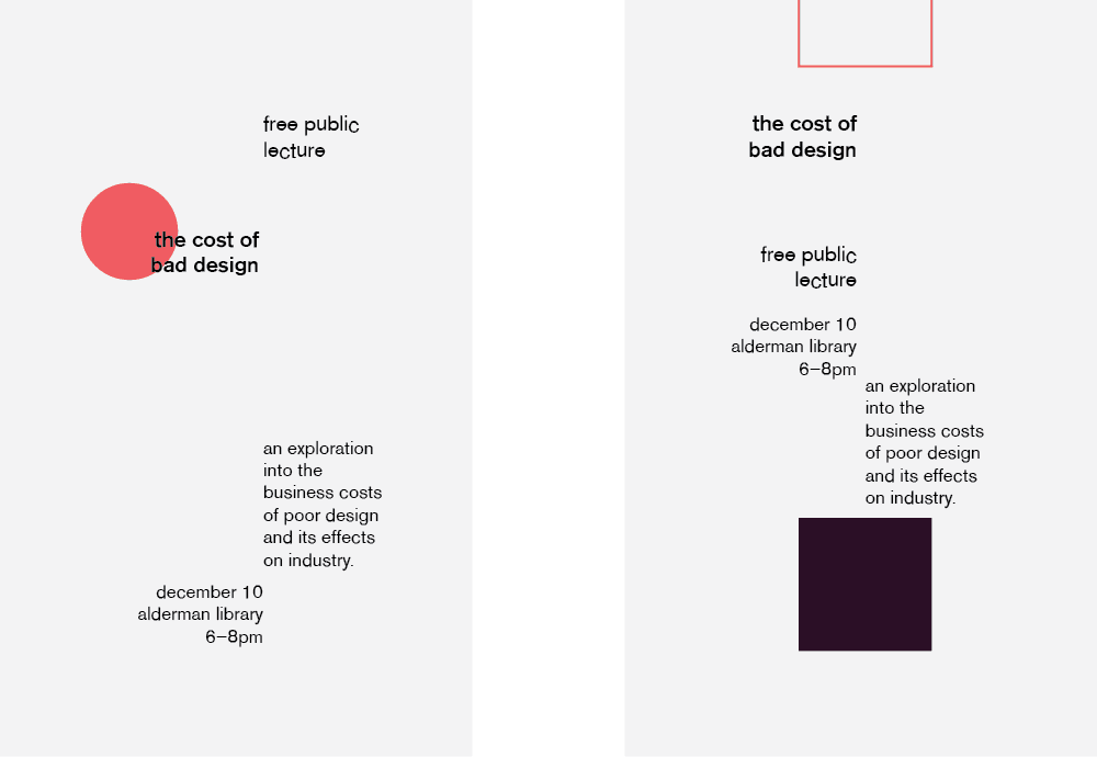 ADVANCED TYPOGRAPHY - EXERCISES