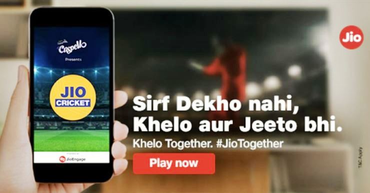 PLAY JIO CRICKET PLAY ALONG… - GADGET-INNOVATIONS