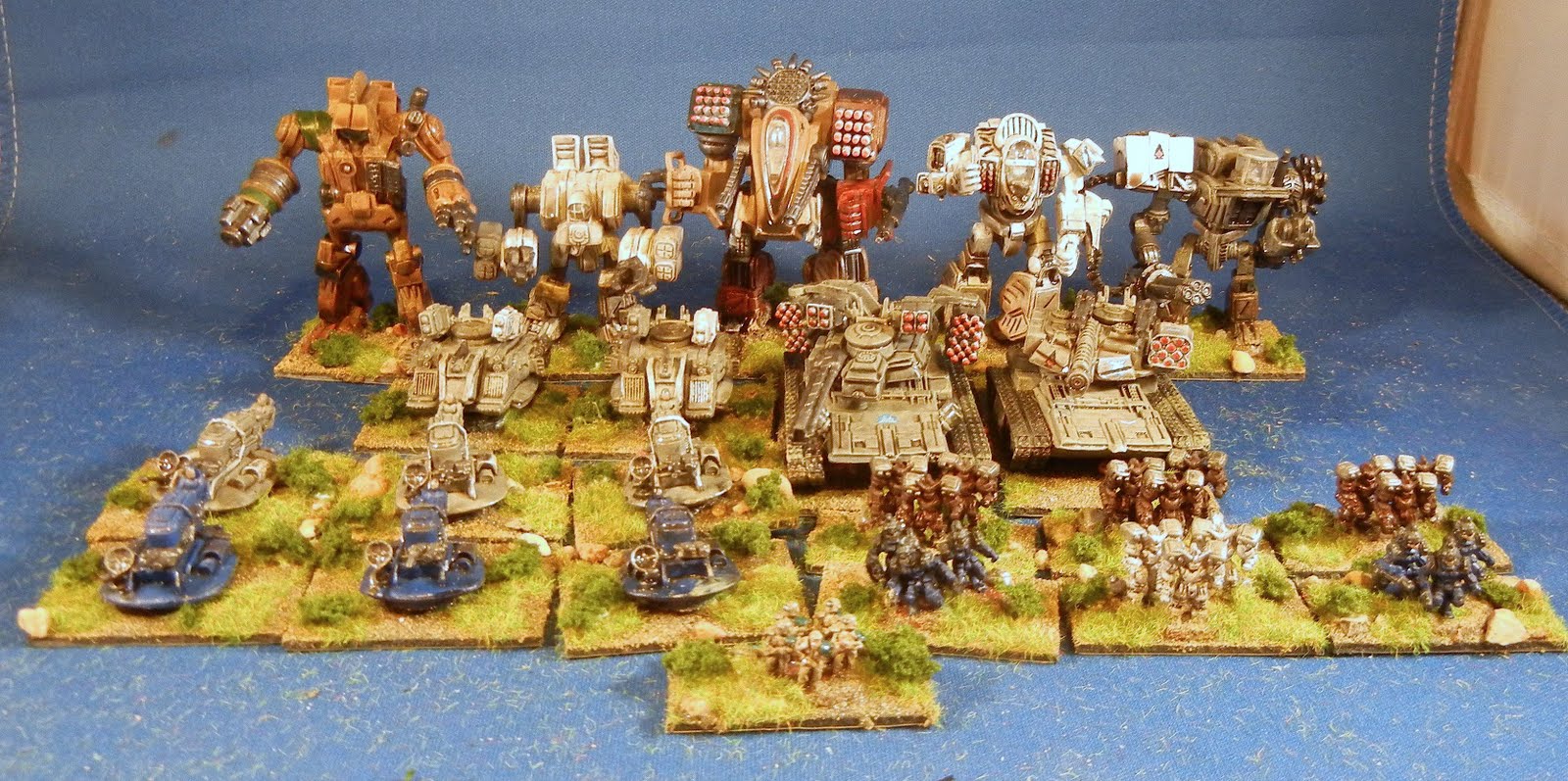 Bob's Miniature Wargaming Blog: HoTT Mech Army 1 For Sale