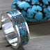 How to Make a Silver and Turquoise Inlay Ring - The Beading Gem's Journal