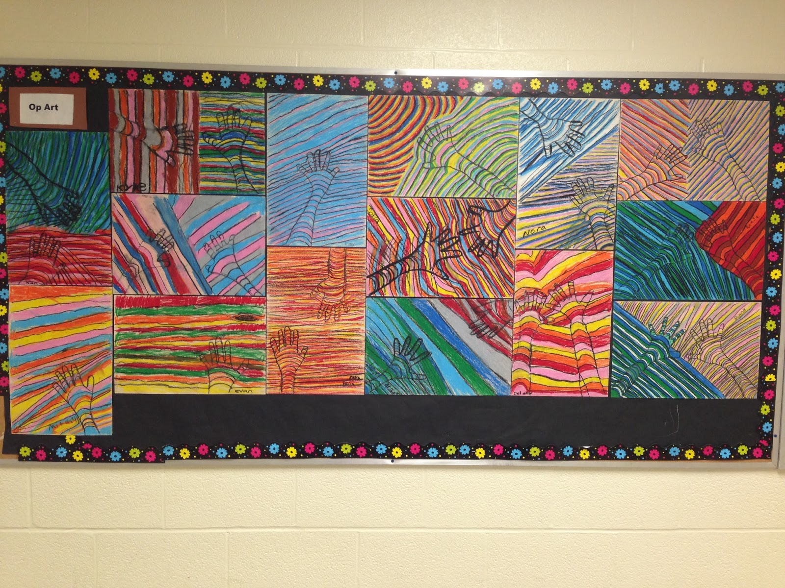 Grade 3 Ms. Kwak's Class : Visual Arts: Op Art