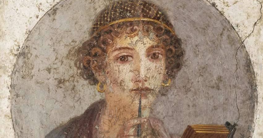 Portrait of the so-called Sappho