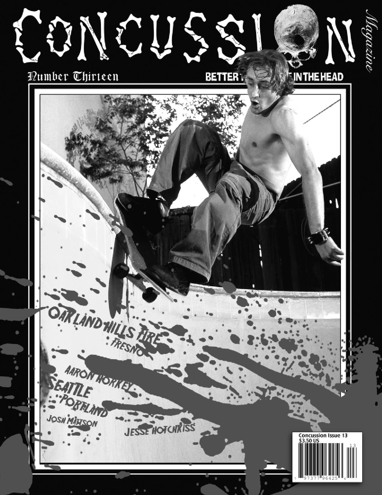 Skateboard Magazine Archive: Concussion Issue 13 2001