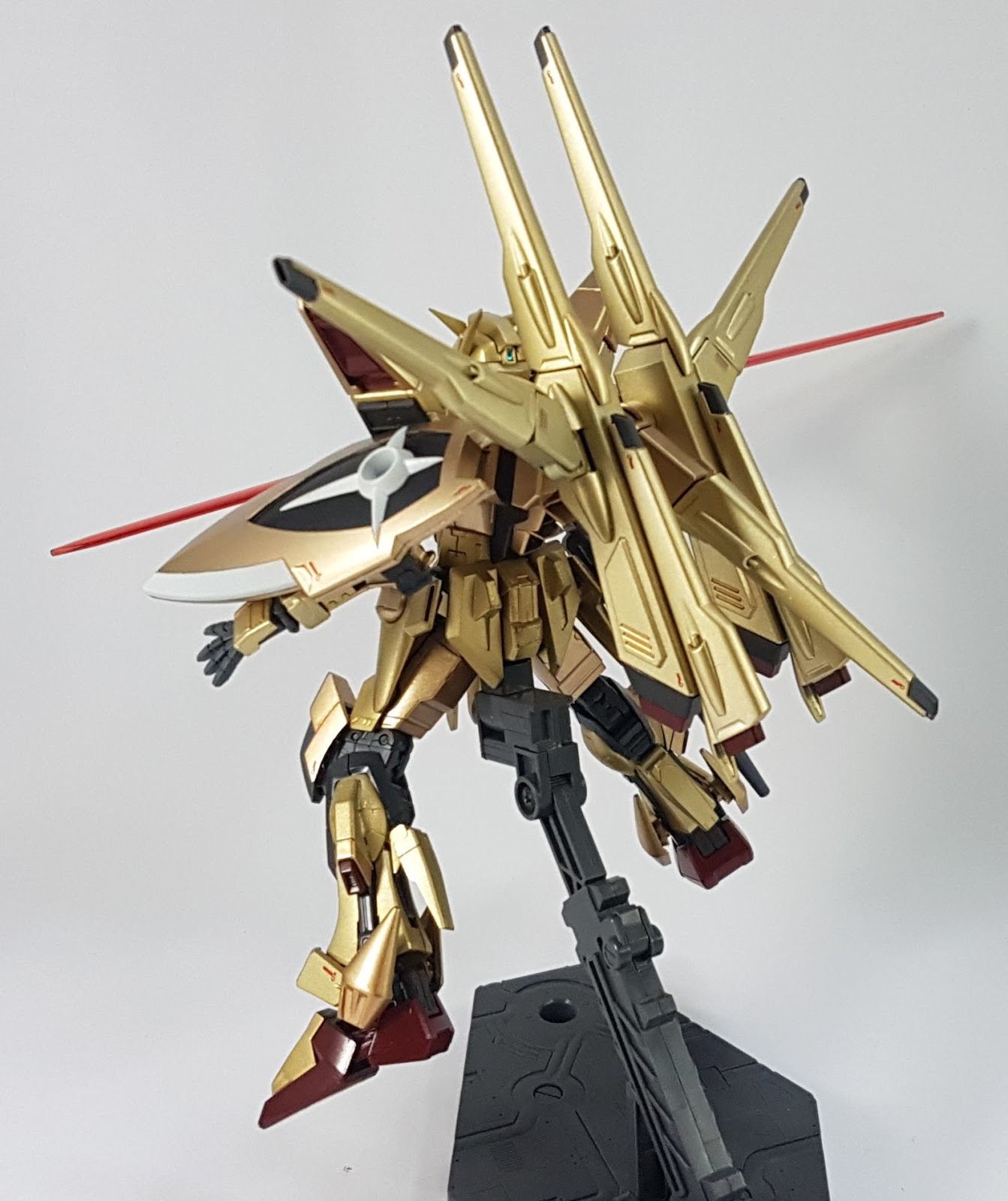 G Project: [Custom RG 1/144] ORB-01 Akatsuki Gundam
