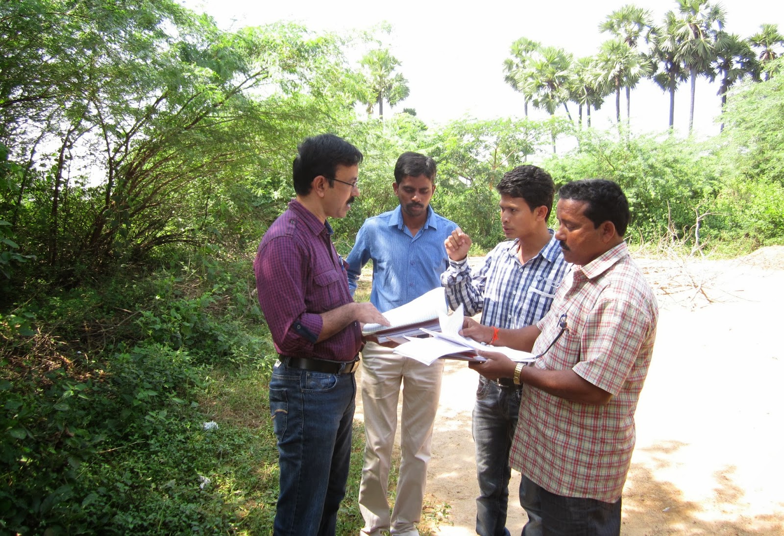 MGNREGS-AP GARIVIDI CLUSTER: PLANNING PROCESS STARTED IN MGNREGS