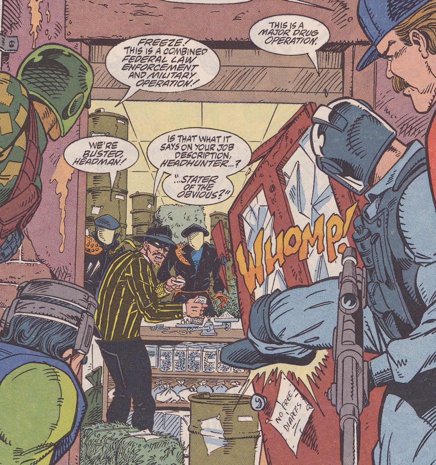 Icebreaker's HQ: Headhunters in Marvel.