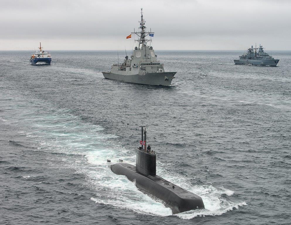La fragata ‘Méndez Núñez’ participa en los ejercicios antisubmarinos ...