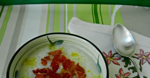 CREMA FRIA DE MELON CON JAMON. RECETA EXPRES | las recetillas de romo