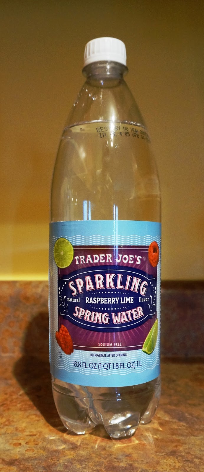 Exploring Trader Joe's: Trader Joe's Sparkling Raspberry Lime Spring Water