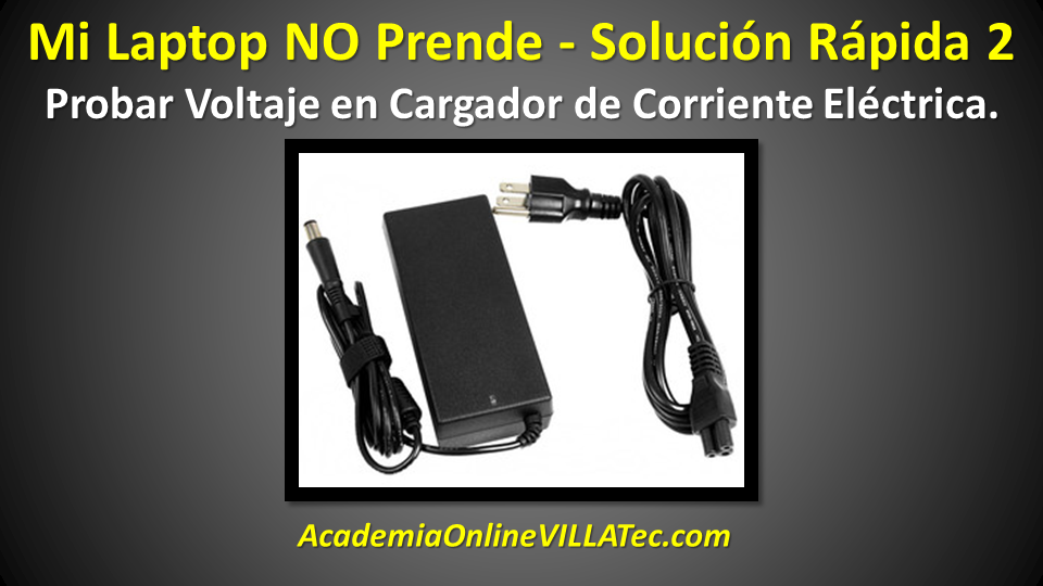 VILLATec | Soluciones Para Optimizar Tu PC: Mi Laptop No Prende - 3 Soluciones Rápidas