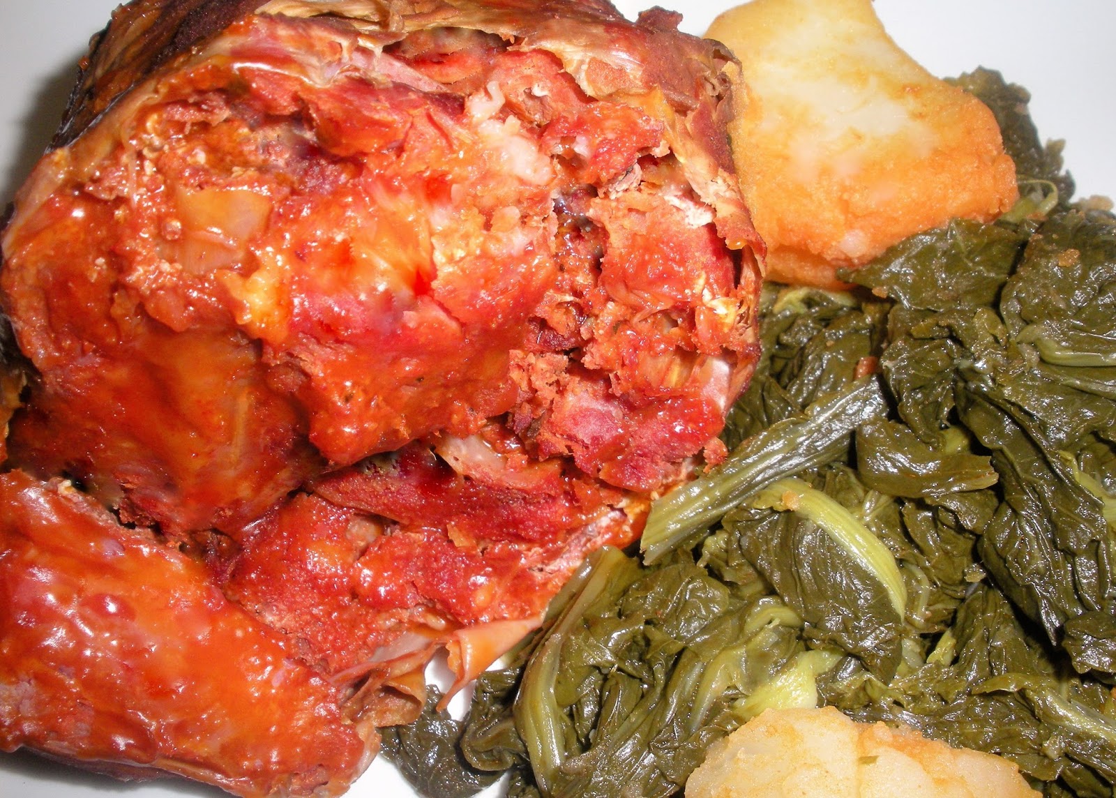 Aquí se cocina: Butelo (botillo) y androlla