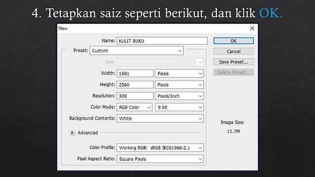 LANGKAH MUDAH MENGHASILKAN KULIT BUKU | TUTORIAL BUAT 'COVER BOOK ...
