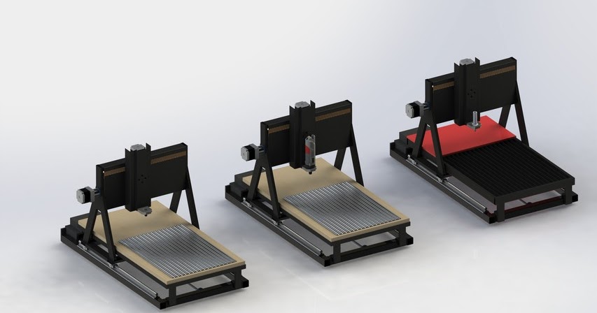 287. DIY CNC milling plasma laser 3D printer machine || Free download ...