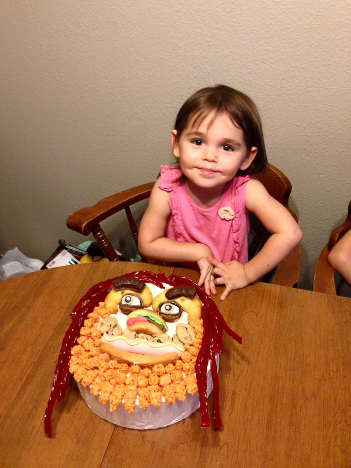 Near to Nothing: "Most Definitely the Most Disturbing Cake I've Ever Made"