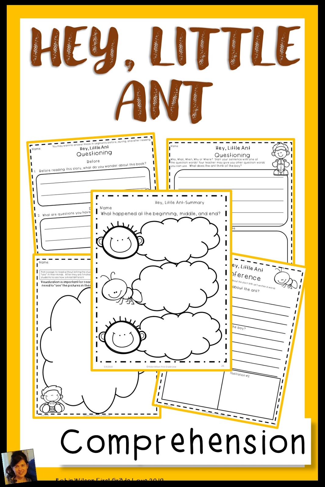 First Grade Love: 9+ Activities to Do With Hey, Little Ant Book