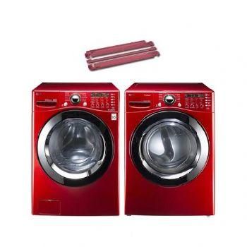 First Home Dreams: Frivolous Friday - Candy Red Stacking Laundry Pair