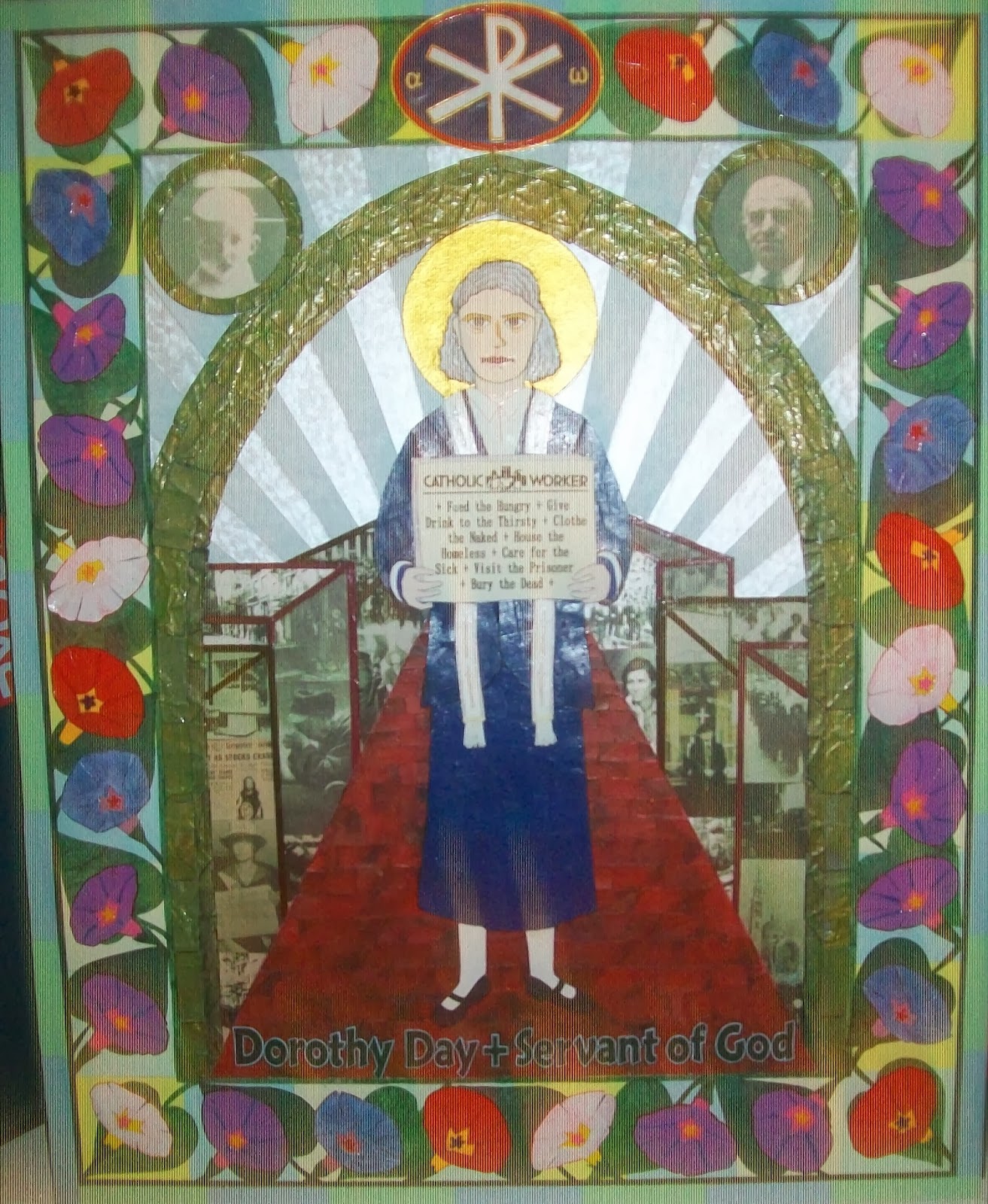 Art by Raber: Dorothy Day Icon Completed; Original Icons for Sale