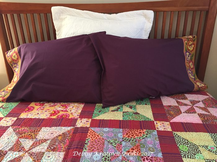 Easy Matching Pillowcases for Your Quilts