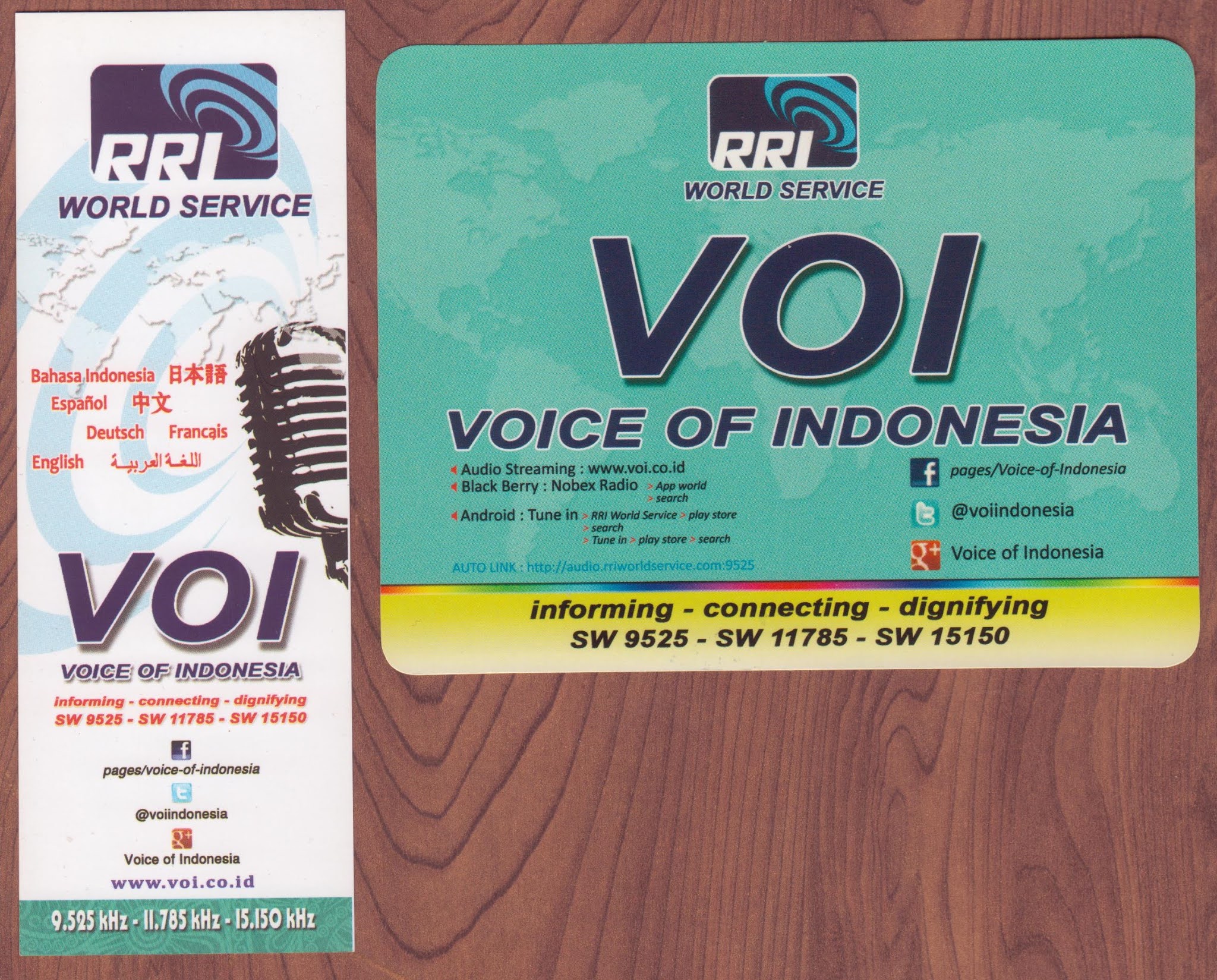 QSL-review: RRI Voice of Indonesia