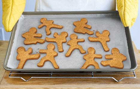 flour child: Gingerbread Ninjas